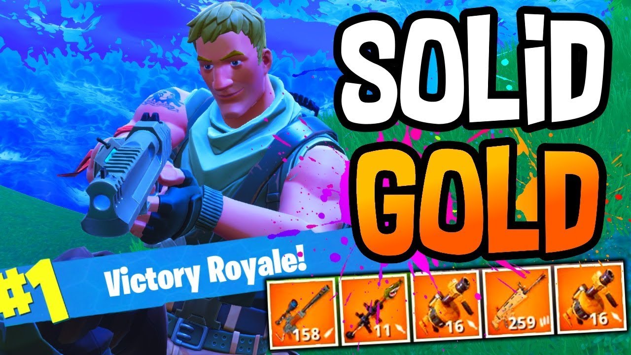 NEW GAME MODE/SOLID GOLD #FORTNITE - YouTube