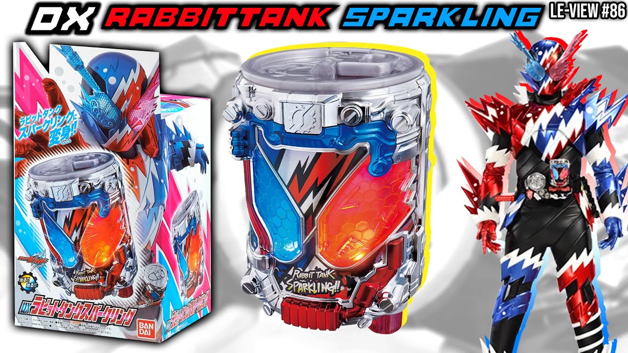[Le-View #86] KALENG PEPSI DX RABBITTANK SPARKLING KAMEN RIDER BUILD ...