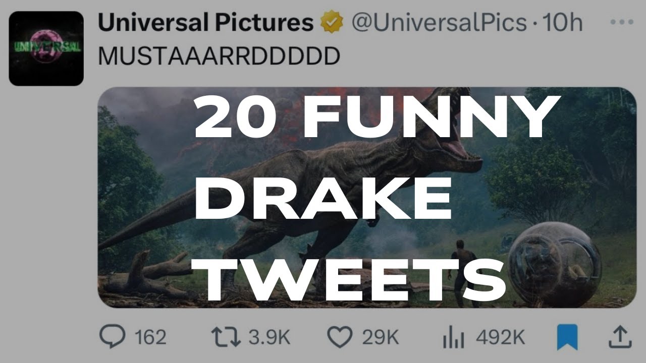 20 Funny Drake Tweets - YouTube