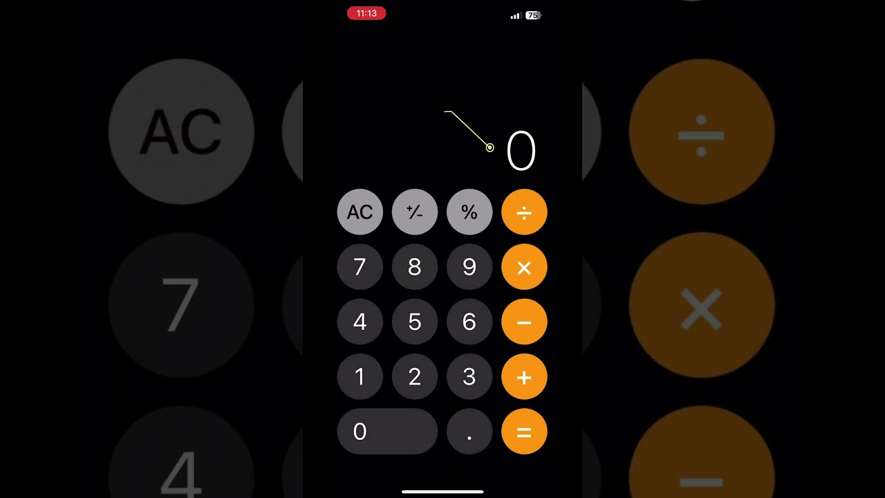 HOW TO REMOVE DIGITS IN CALCULATOR AAP WHEN ITS MISTAKE iphone aap HOW TO REMOVE DIGITS IN CALCULATOR AAP WHEN ITS MISTAKE iphone aap