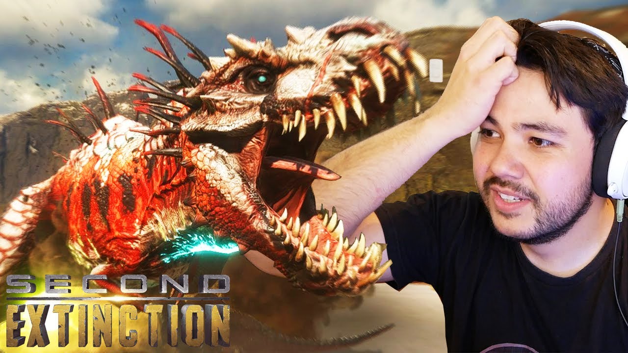 SECOND EXTINCTION - Dinossauros e MUITO Tiro! Jogo Insano! - YouTube
