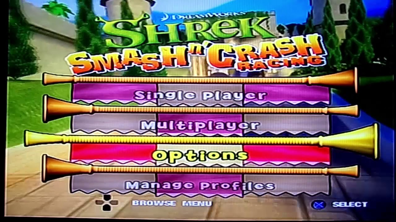 Shrek Smash N' Crash Racing Game Trailers - YouTube