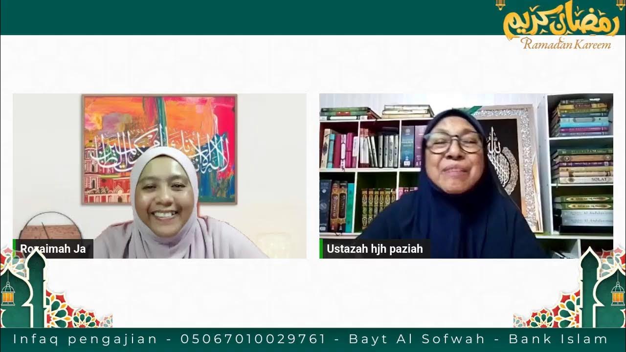 TADARUS AL-QURAN RAMADAN JUZ 26 - YouTube