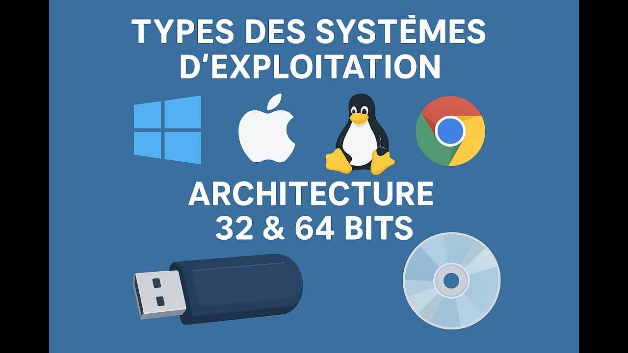 3 - Architecture des systèmes d’exploitation (32 bits vs 64 bits) - YouTube