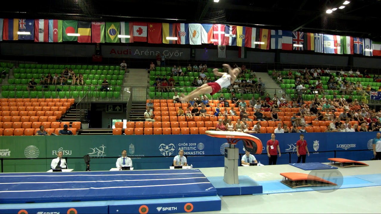 CUYLE Glen (BEL) - 2019 Artistic Junior Worlds, Gyor (HUN ...