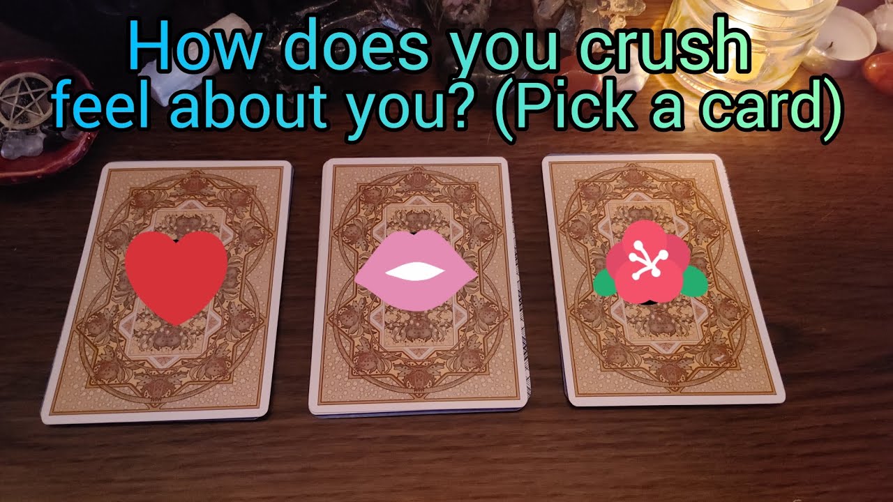 How does your crush feel about you? (pick a card) - YouTube