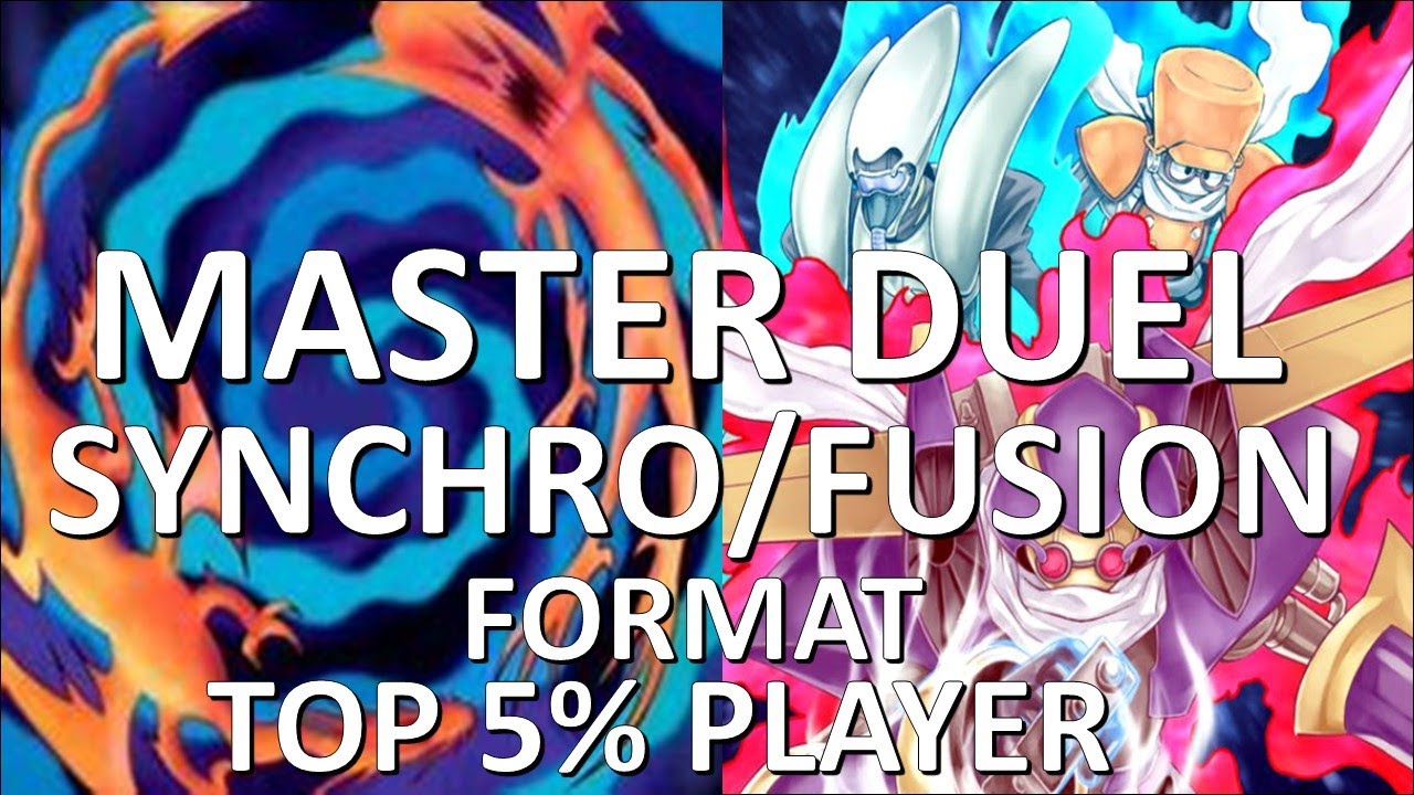 SYNCHRO /FUSION FORMAT YUGIOH MASTER DUEL - YouTube