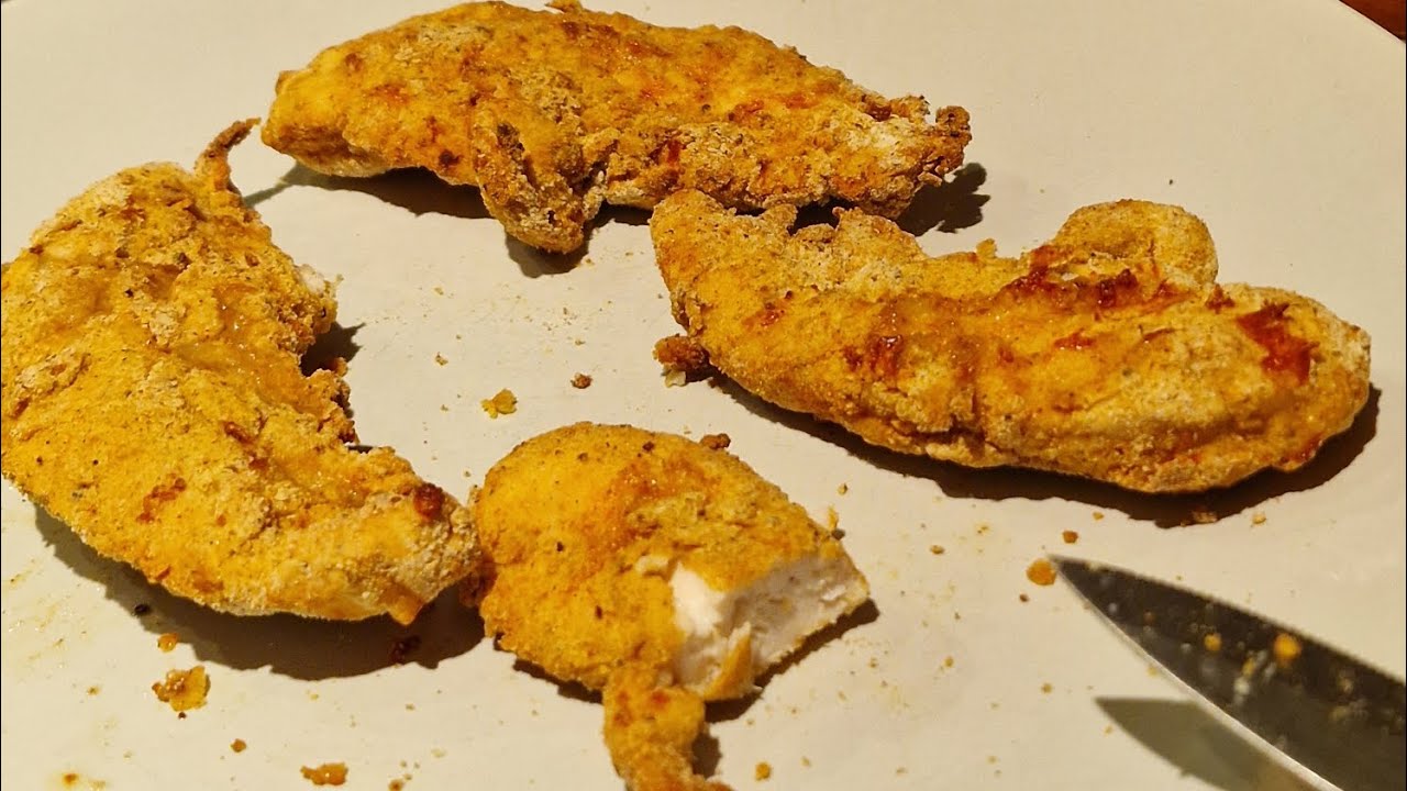 Air Fried Crispy Coated Chicken Fillets PART 3 - YouTube