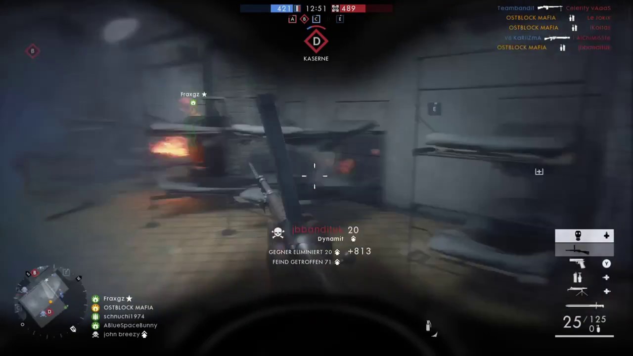 BF1 | KILLING 4 CAMPERS WITH DYNAMITE (Battlefield 1) | BLOCKGAMER ...