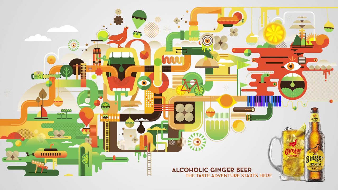 Ginger Grouse - Outdoor Digital Advert - YouTube