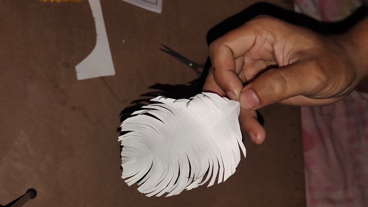paper art tree leaves | leaf | paper drawing - YouTube