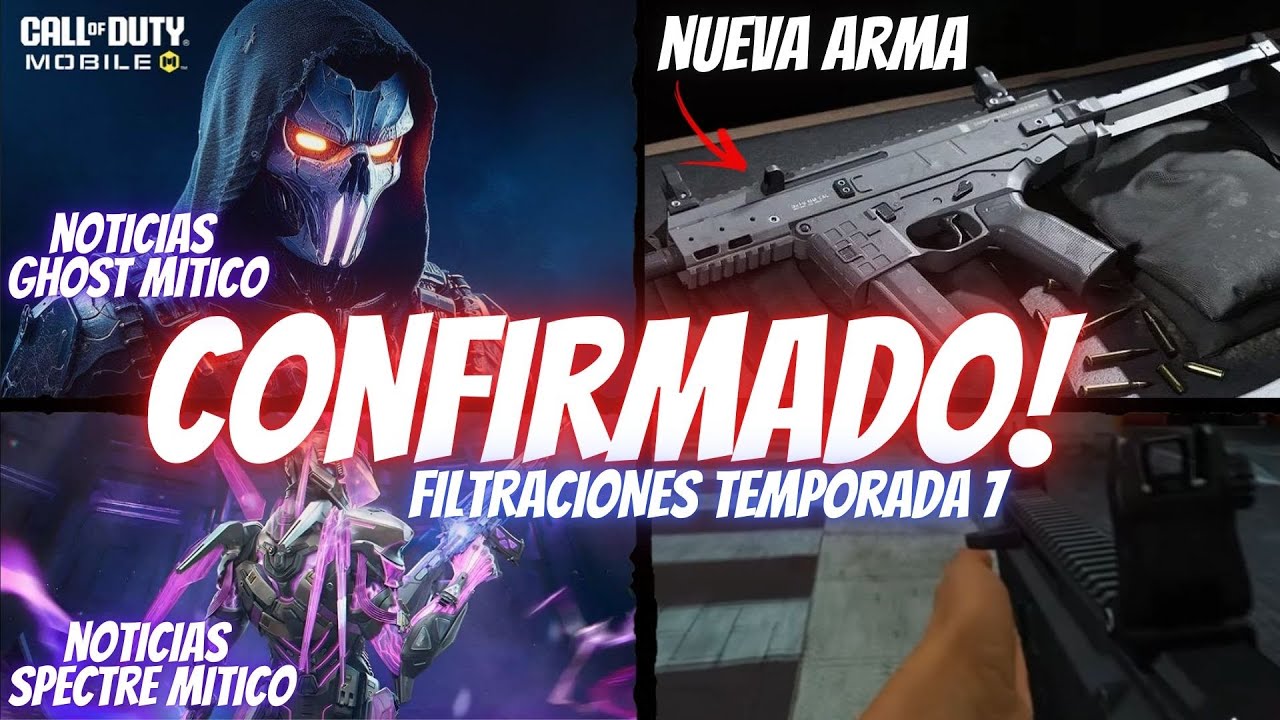 WTF!! FlLTRADO!! NOTICIAS GHOST Y SPECTRE MITICO! NUEVA ARMA SMG Y MAS ...