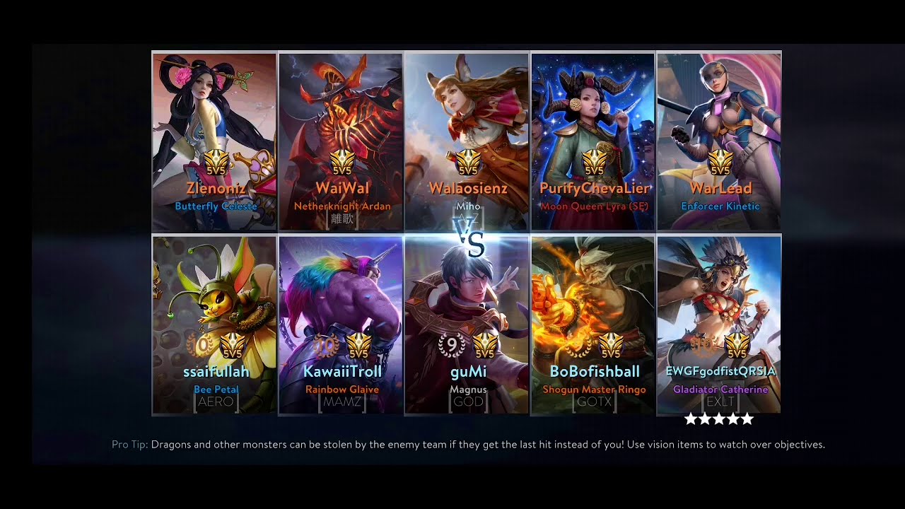 Vainglory 5v5 Rank Game 01 - YouTube