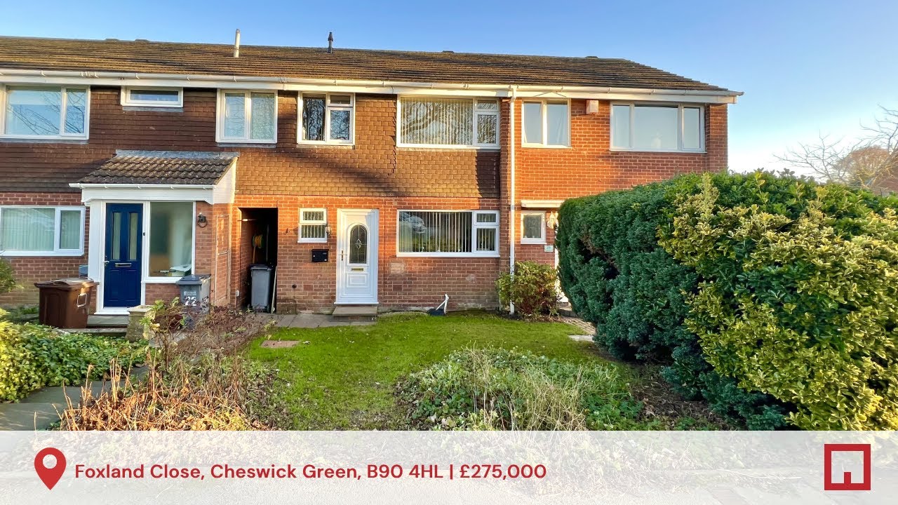 Virtual Viewing - Foxland Close, Cheswick Green, B90 4HL - YouTube