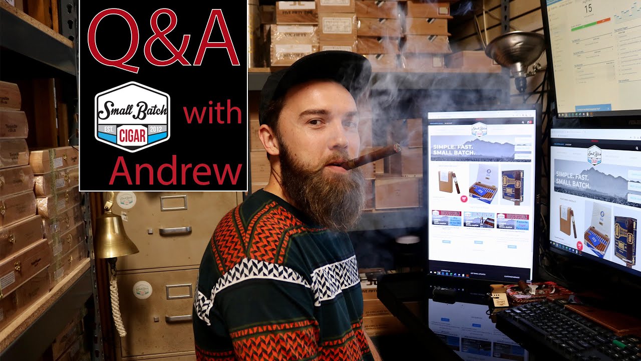 Q&A with Andrew of Small Batch Cigar - YouTube