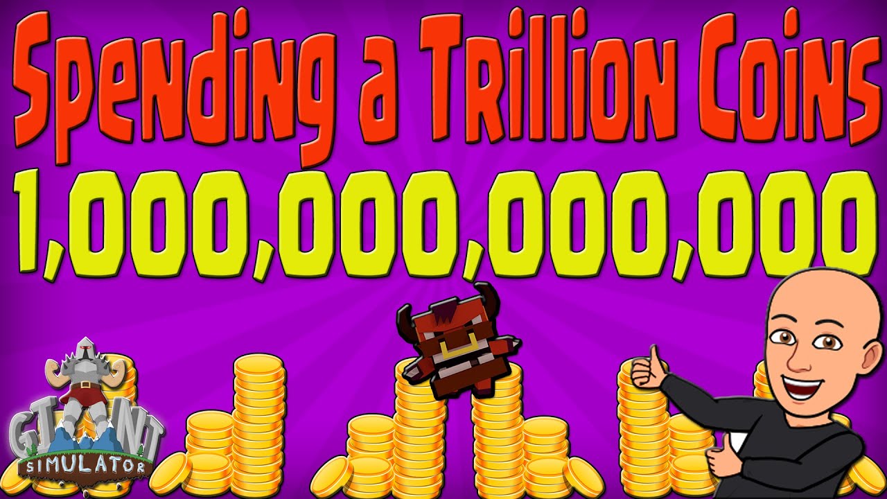 ROBLOX - Giant Simulator: Spending 1 Trillion Coins! - YouTube