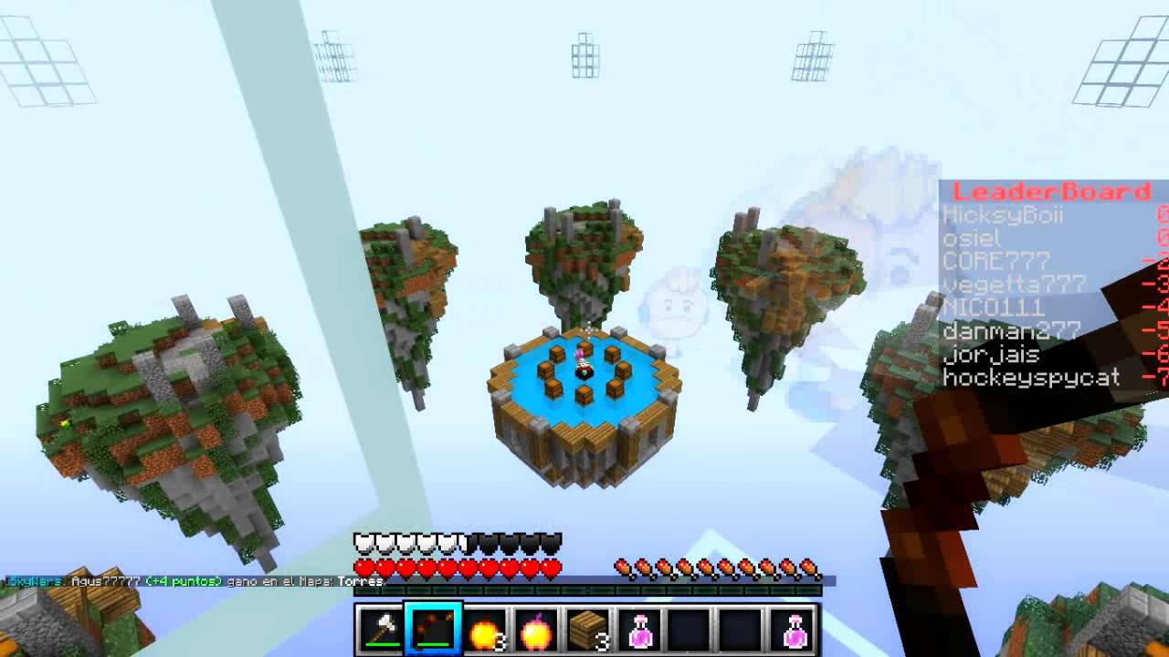 Minecraft:SkyWars Gg win - YouTube