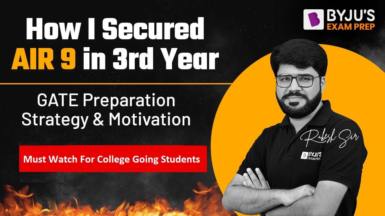 GATE 2023 Preparation Strategy & Motivation | How to Prepare & Score ...