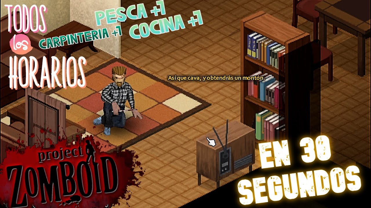 PROJECT ZOMBOID COMO VER CANALES Y HORARIOS TV SUBIR HABILIDADES RAPIDO project-zomboid-como-ver-canales-y-horarios-tv-subir-habilidades-rapido