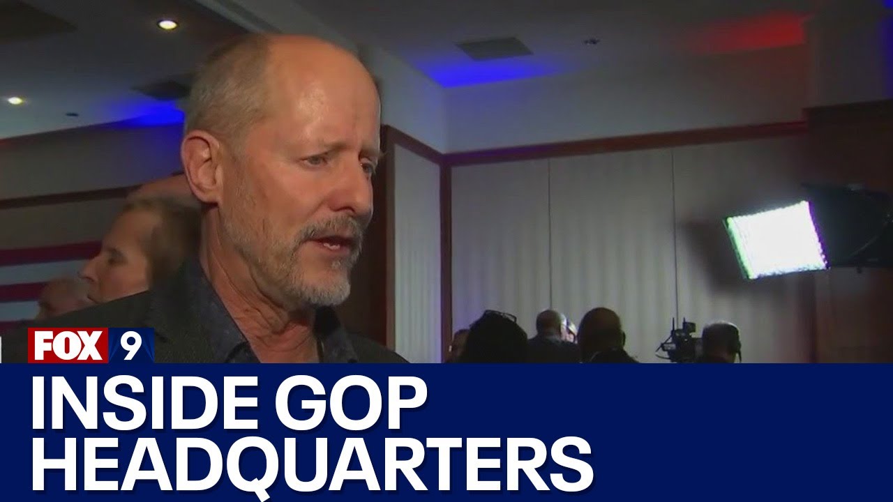 FOX 9 reports inside GOP headquarters on election night I KMSP FOX 9 ...