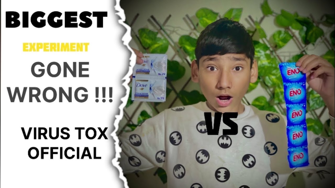 BIGGEST EXPERIMENT OF VIRUS TOX || GONE WRONG || #viral #ytstudio - YouTube