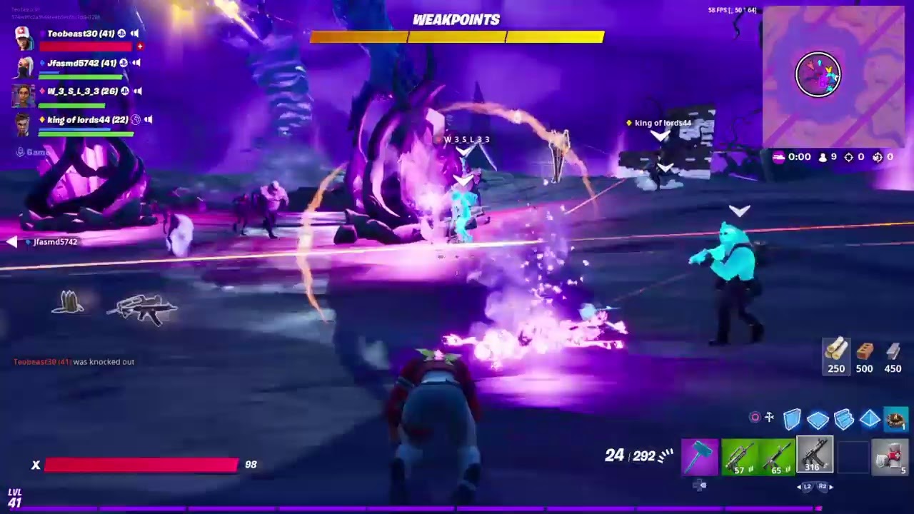 Fortnite full storm king fight - YouTube