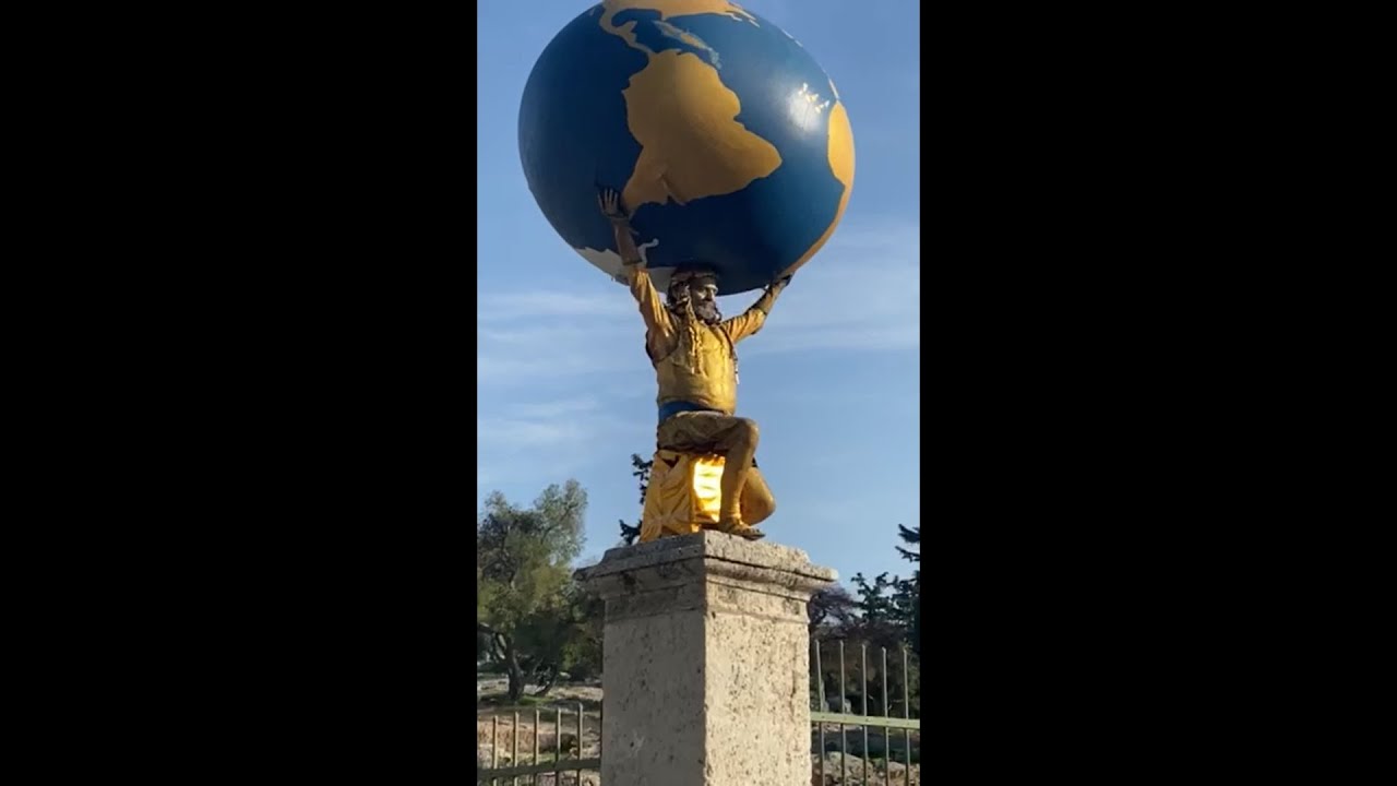 ΖΩΝΤΑΝΟ ΑΓΑΛΜΑ ΣΤΗΝ ΑΚΡΟΠΟΛΗ! / ACROPOLIS - ATHENS ALIVE STATUE. - YouTube
