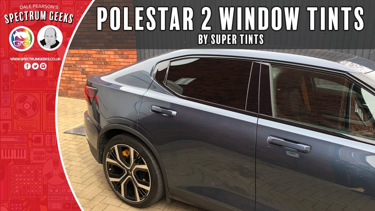 Got my Polestar 2 Rear Windows Tinted - YouTube