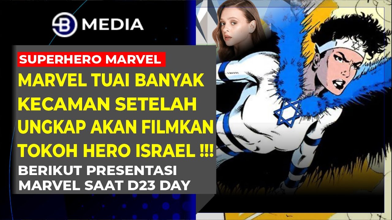 MARVEL TUAI KONTROVERSI, KARAKTER HERO DARI ISRAEL INI AKAN DIBUATKAN ...