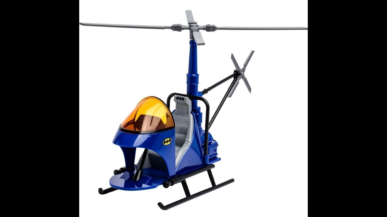 DC Super Powers The Whirly Bat Batman's Aerial Pursuit Copter Vehicle ...