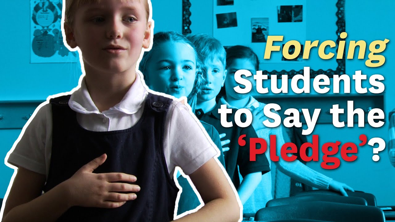 No, you can't be forced to say the Pledge of Allegiance - YouTube