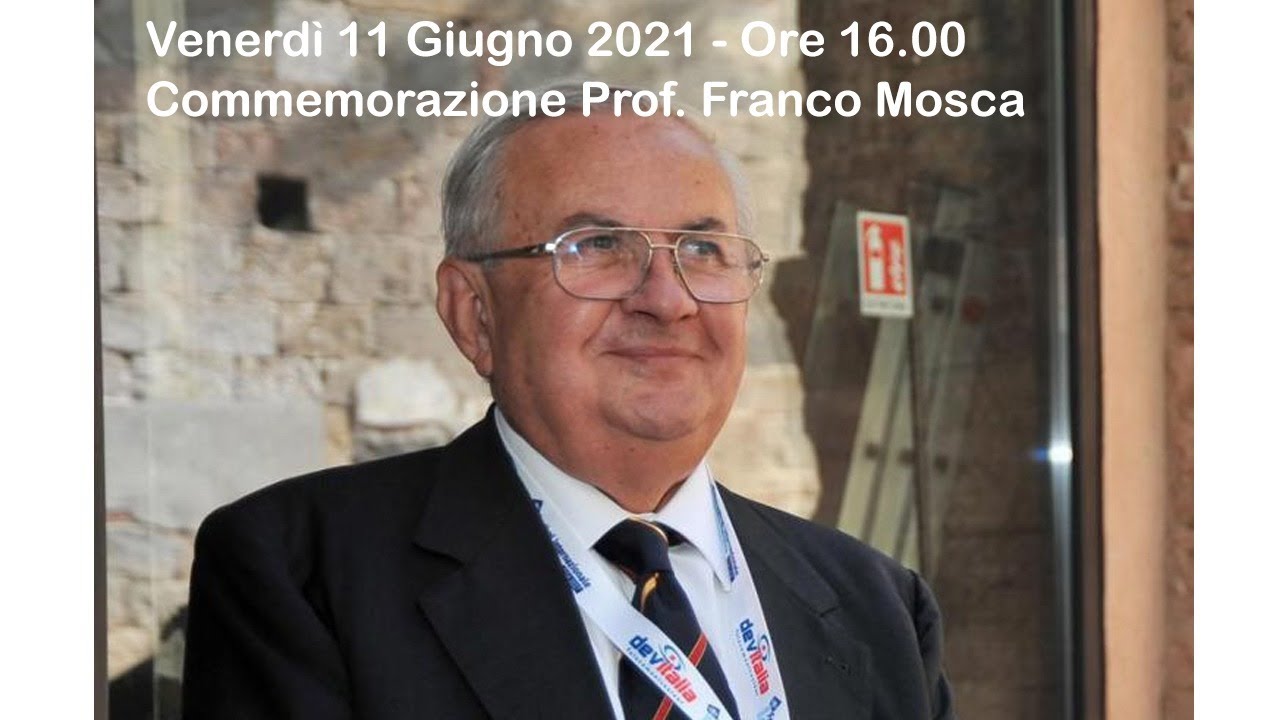 Commemorazione Prof. Franco Mosca - YouTube