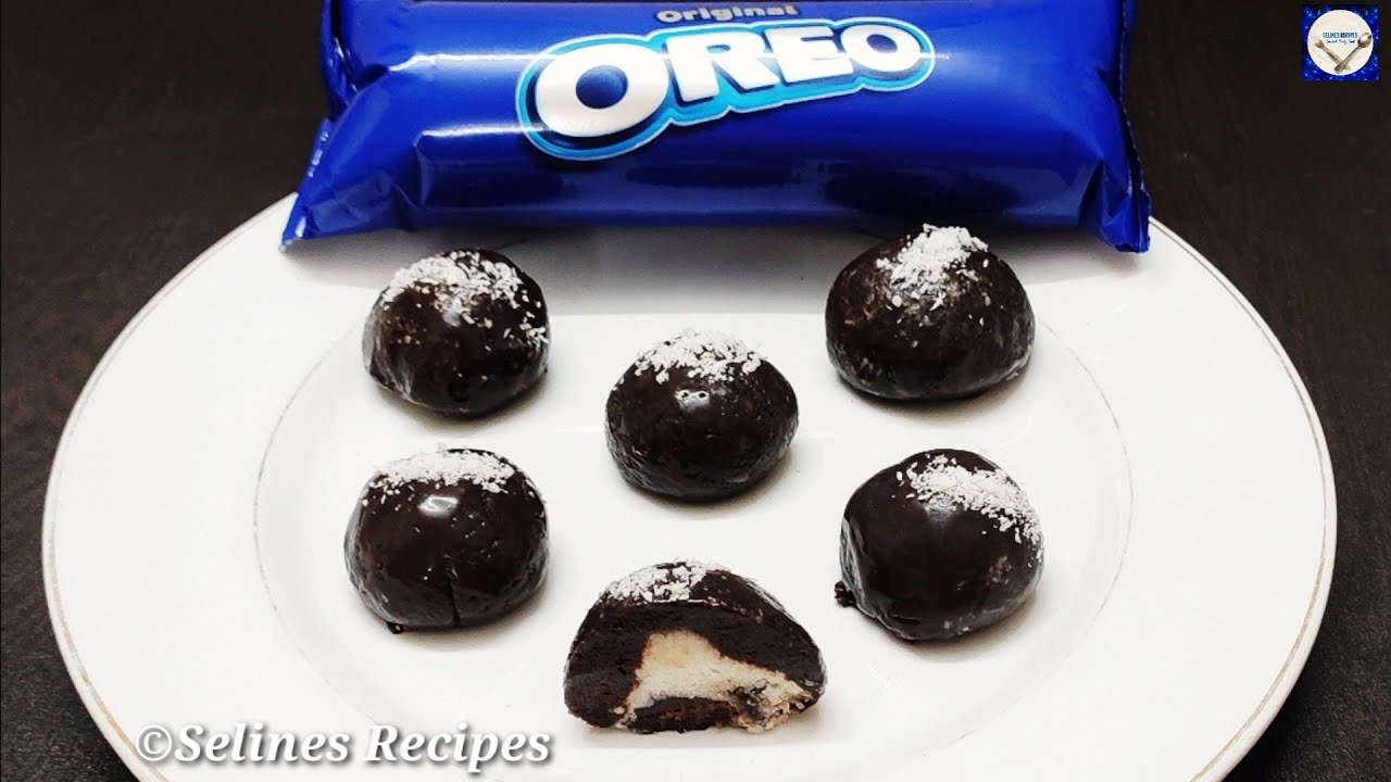 Oreo Chocolate Balls Recipe |No Bake Stuffed Oreo Balls |3 Ingredients Chocolate Balls | - YouTube