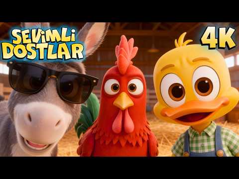 İnatçı Eşeğim, Arı Vız Vız ve Daha Fazlası ♥️🐝 | Sevimli Dostlar Çocuk Şarkıları