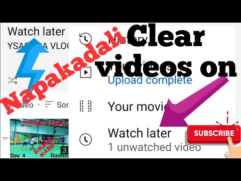 HOW TO REMOVE VIDEOS FROM WATCH LATER FOLDER | PAANO TANGGALIN ANG ...