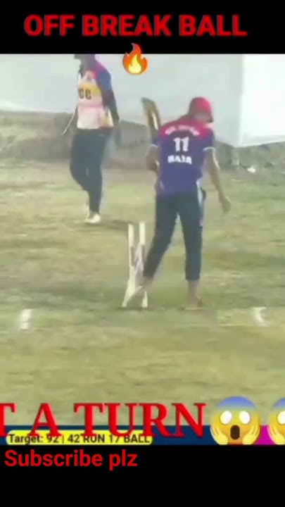 #crickettechnique #off break ball #fast bowling swing tips #tennis ...