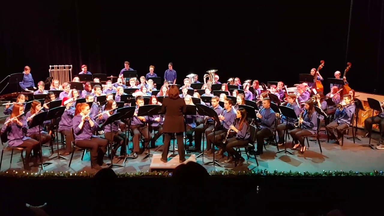 GW Graham Senior Concert Band - Sleighride - YouTube