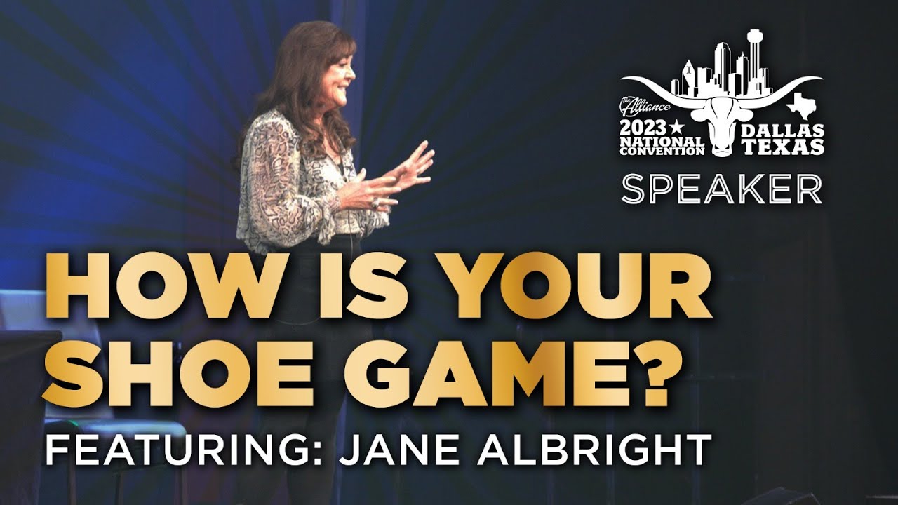 Jane Albright: How is Your Shoe Game? | The Alliance - YouTube