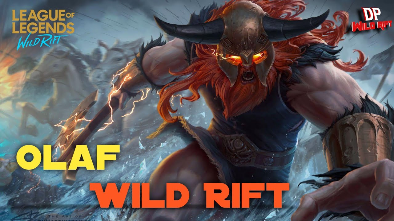 LoL : WILD RIFT | OLAF GAMEPLAY | ALPHA TEST GAMEPLAY 2020 - YouTube