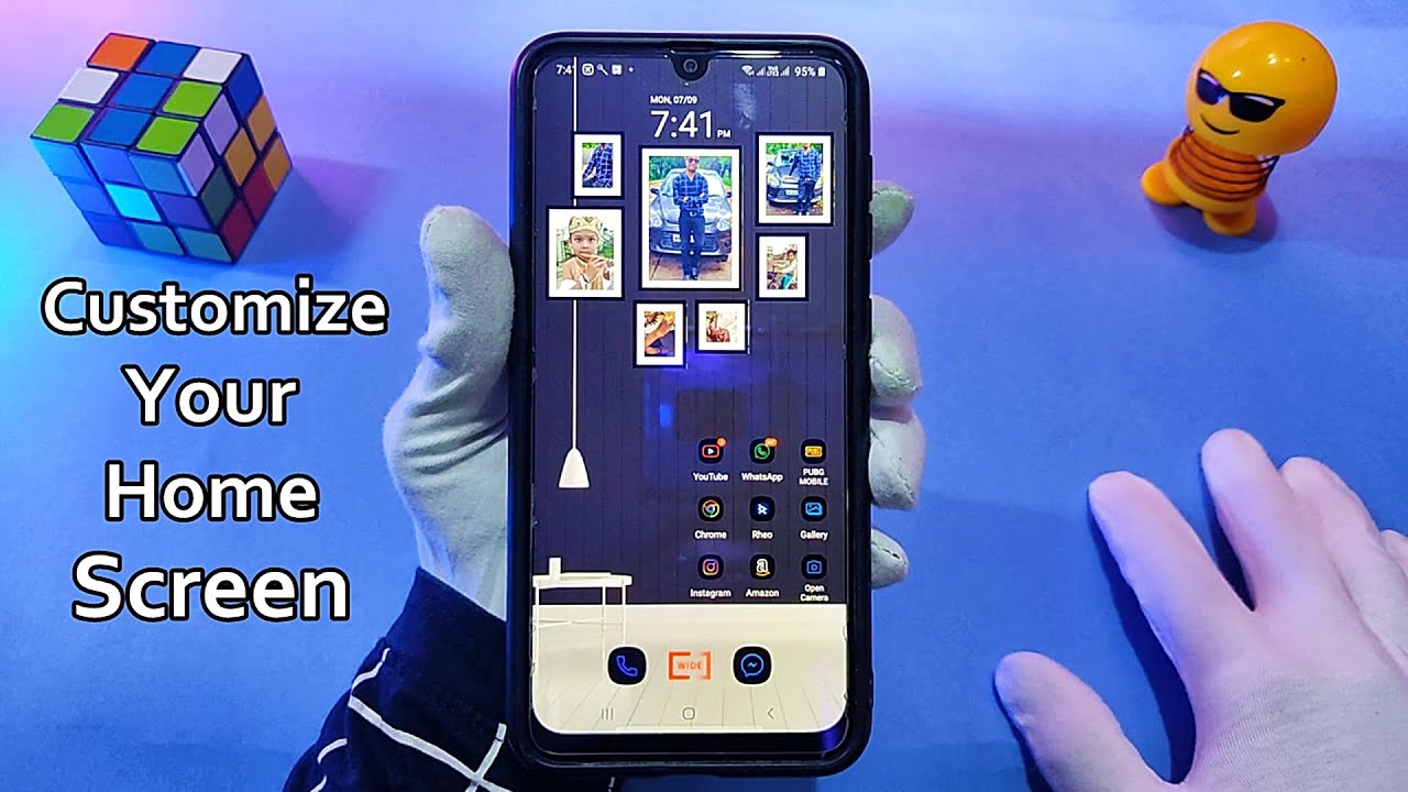 Fully Customize Your Home Screen With Wide Launcher | Add Pets On Your ...
