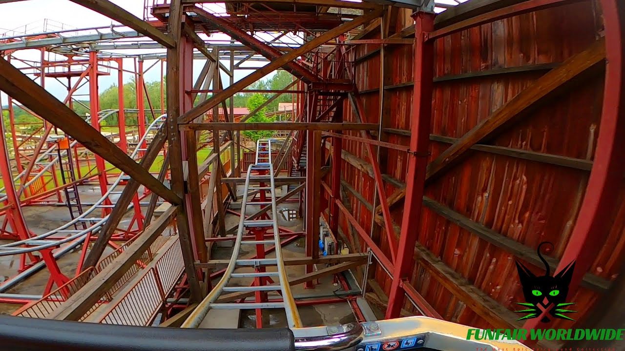 ZIG ZAG COASTER "WOODSTOCK EXPRESS" ONRIDE POV @ WALIBI RHÔNE-ALPES (FRANCE) 2024! - YouTube