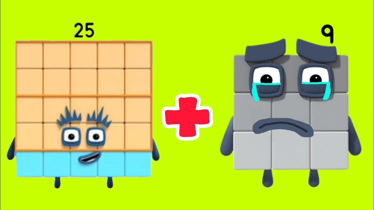 Numberblocks: Addition Double Digits vs. Single Digits | Fun Math for Kids - YouTube