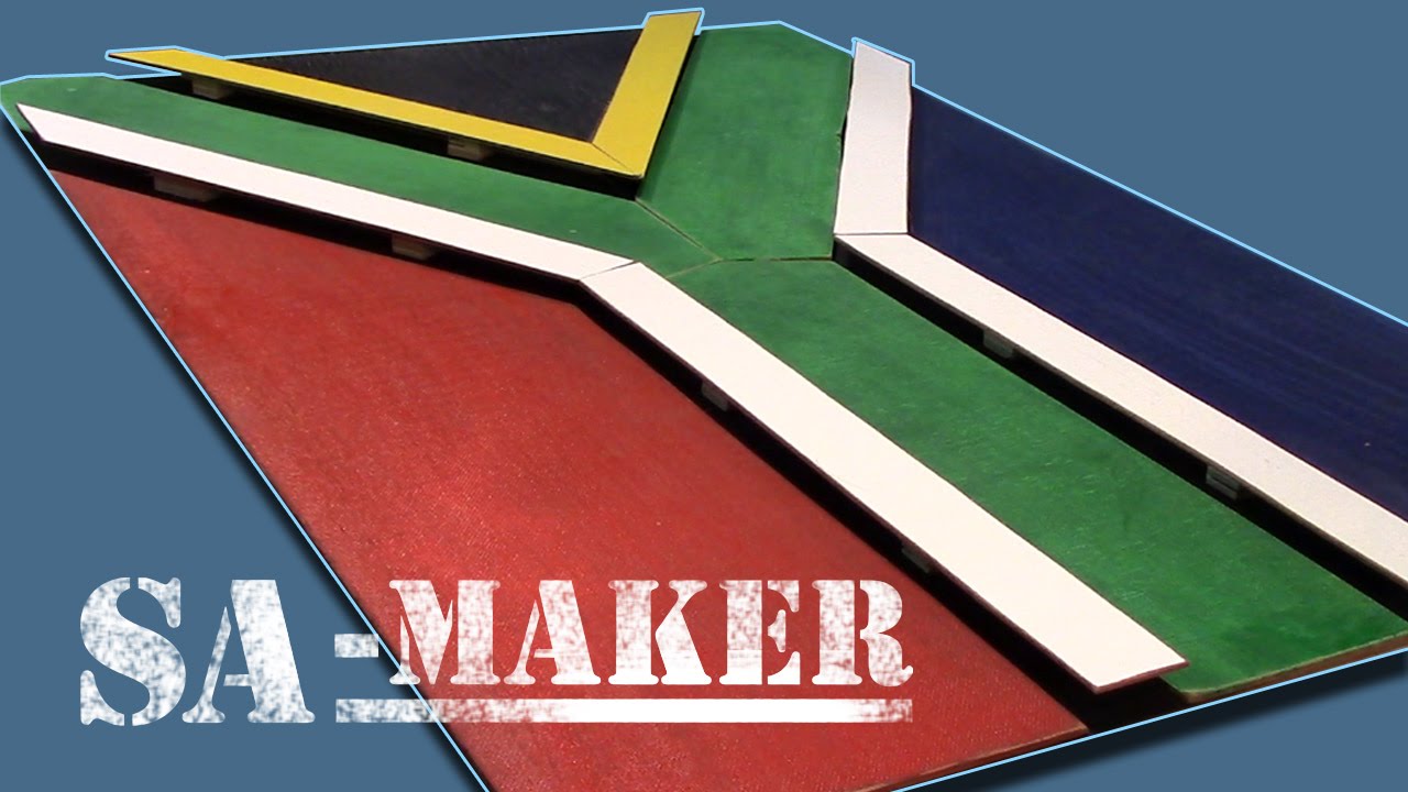 How to make a bad-ass flag out of junk - YouTube