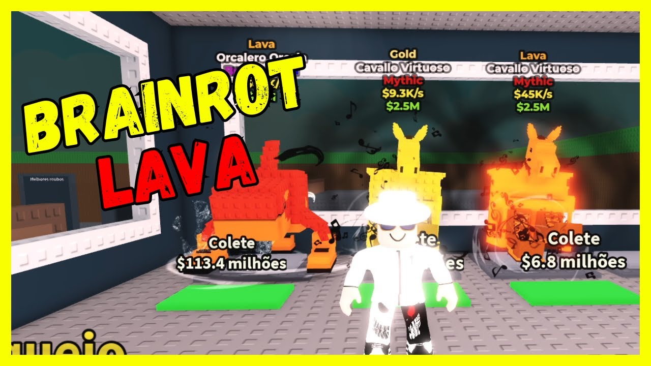 NOVOS BRAINROT NO EVENTO DE LAVA MUTATION - YouTube