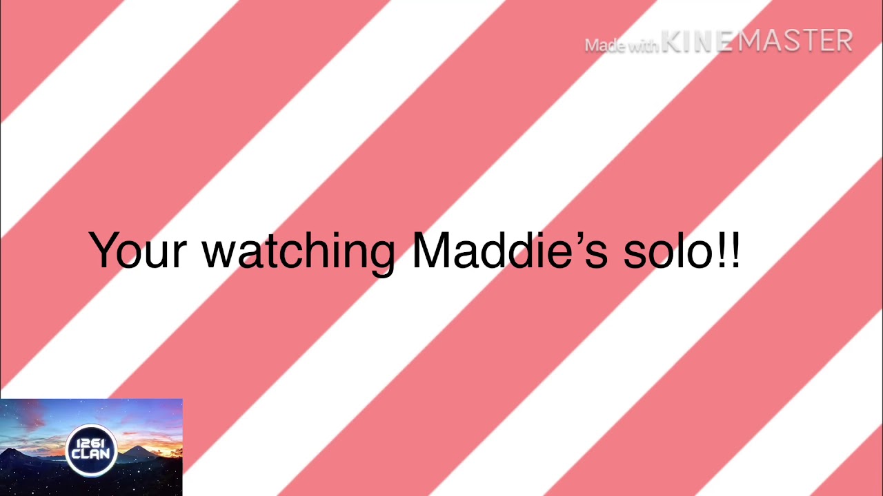 1 ~ Maddies Solo Dance Moms First Video Youtube