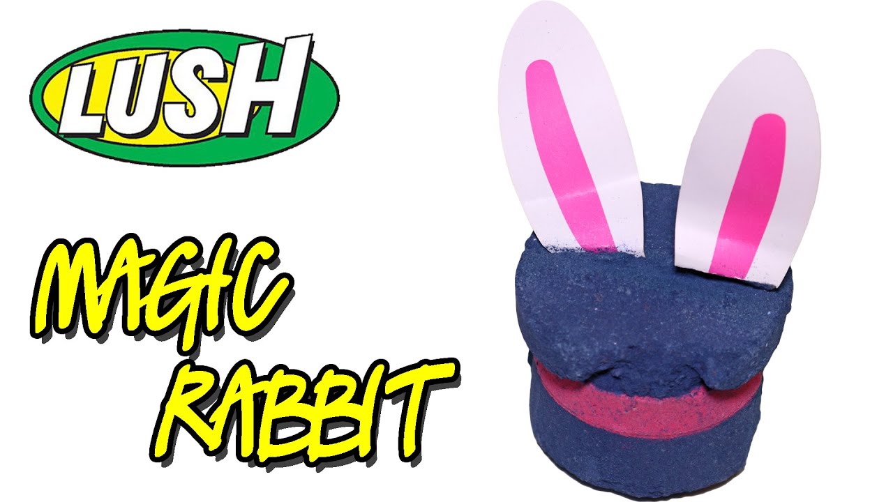 LUSH - MAGIC RABBIT Bath Bomb - DEMO & REVIEW Underwater View - YouTube