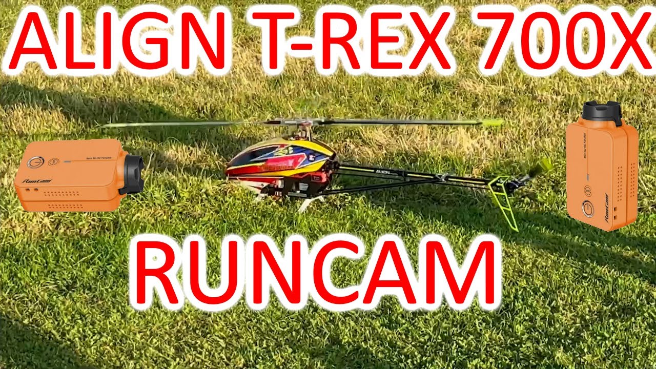 🚁'TYGER' ¦ Align T-Rex 700X ¦ RUNCAM Flight Analysis Ability - YouTube