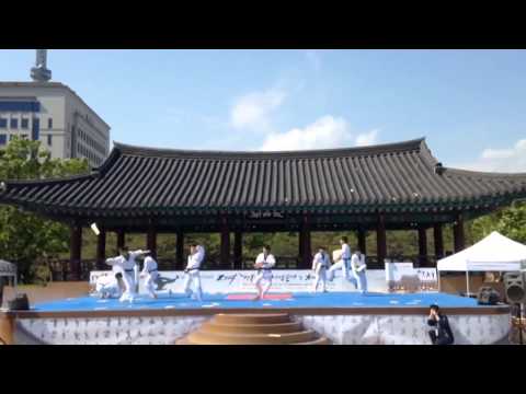 #Удары ногами в прыжке, #демонстрация, #Kicks in jump #demonstration