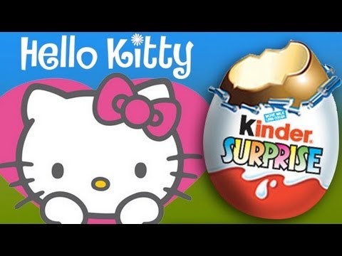 Hello Kitty Chocolate Surprise Chocolate Egg Kinder surprise Huevo ...