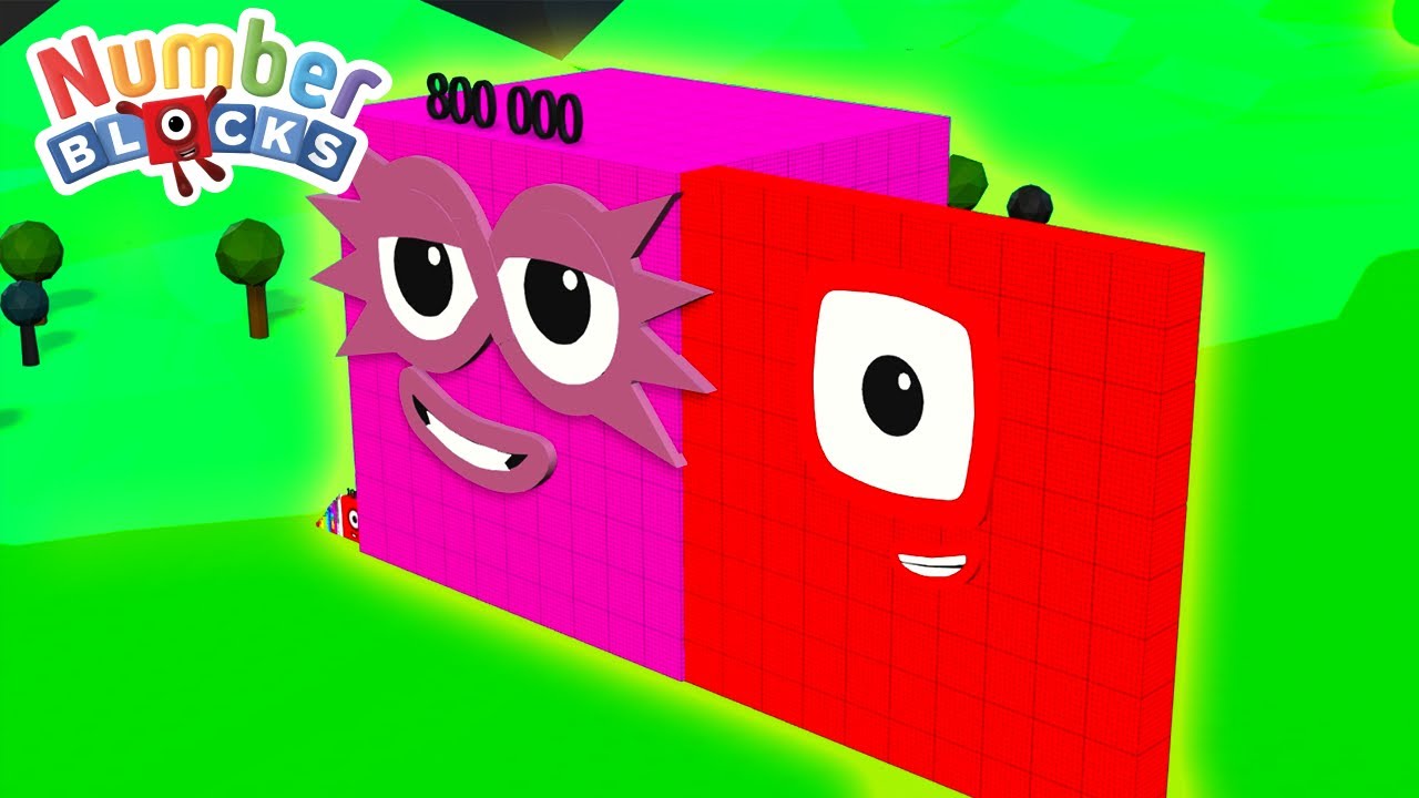 🔴 Numberblocks 1 vs 10 vs Numberblocks 1 000 to 10 000 - Standing Tall ...